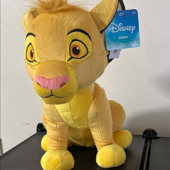Disney | Other | Disney Simba Plush Toy Yellow | Poshmark
